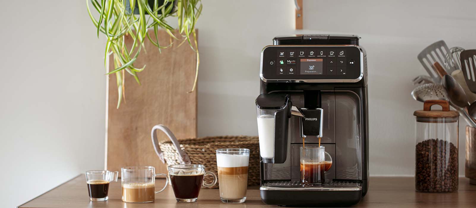 Machines à café à grain Philips